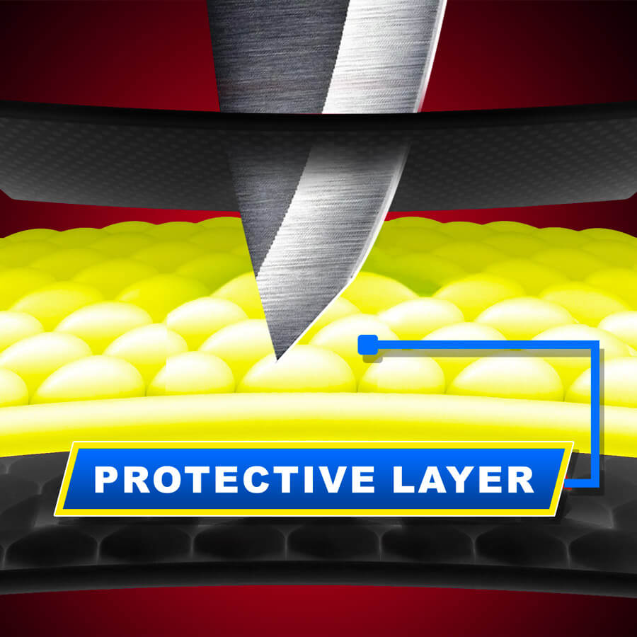 Knife Resistant Anti Slash Hooded Top in Black Blade Cut Protection