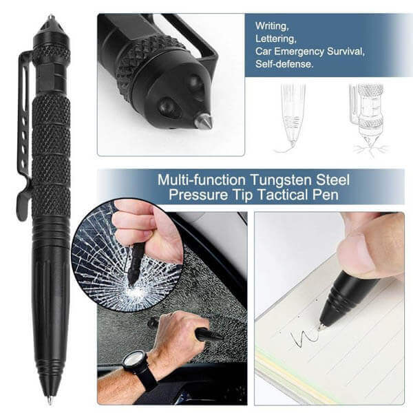 Fully loaded Survival Kit emergency tools fire striker compass